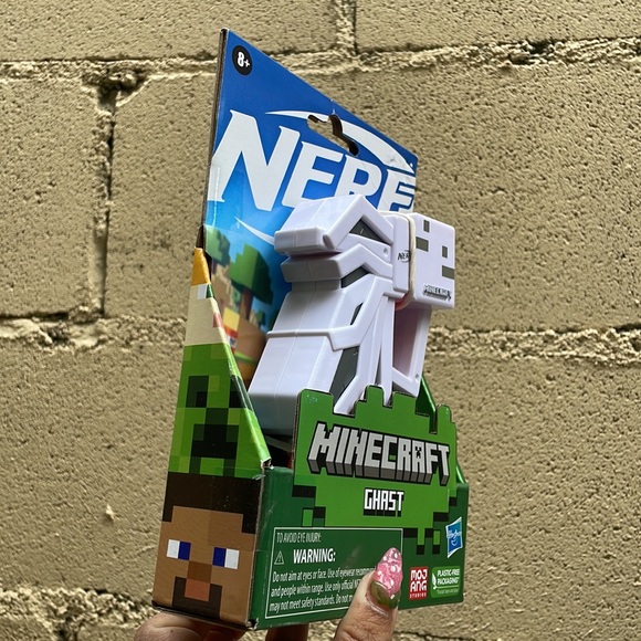 Nerf | Toys | Hasbro Nerf Minecraft Ghast Blaster Brand New Boxed ...